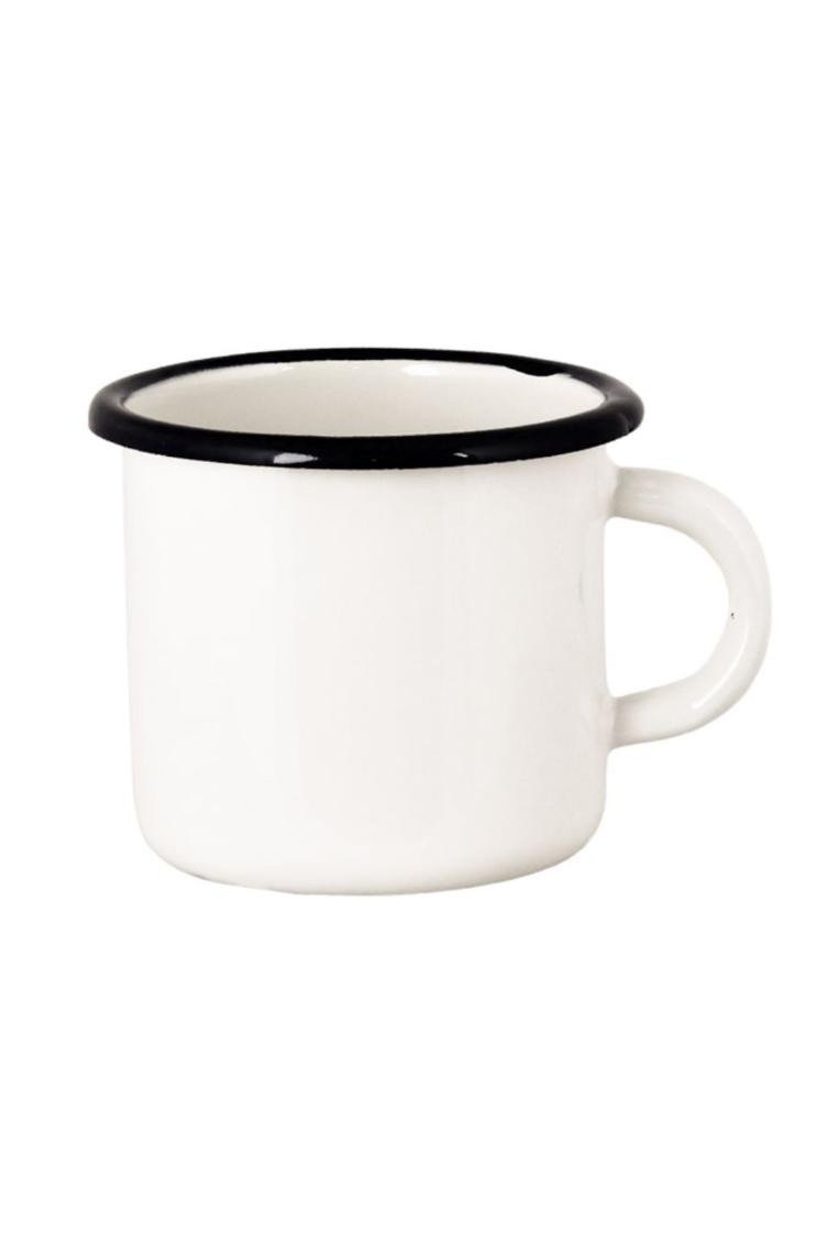 Emaille-Tasse weiss (548) | Tassen | Emaille | Kaffeetante